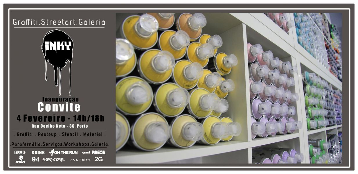 INKY - Graffiti, Streetart, Gallery